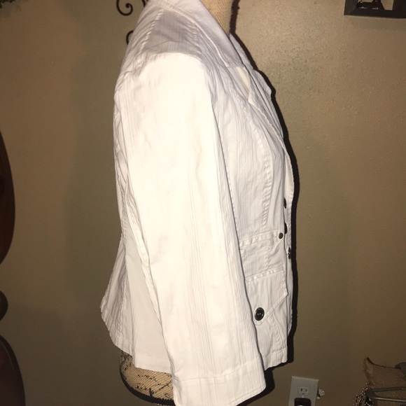 Cato | Jackets & Coats | Nice White Jean Jacket | Poshmark